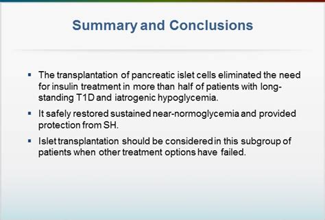 Nih Clinical Islet Transplantation Consortium Trial In T1d