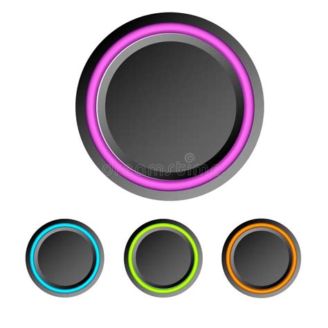 User Interface Elements Dark Purple Stock Illustrations 98 User