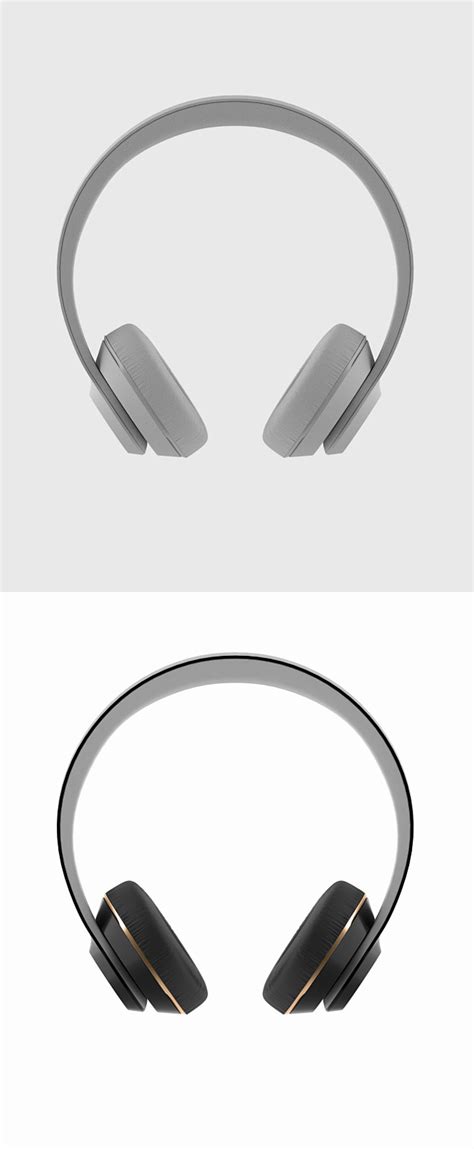 头戴式耳机建模渲染