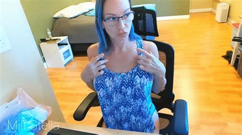 Camming E18 Morning Coffee Masturbation With Stella Sexwithmilfstella