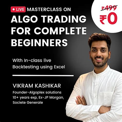 Masterclass On Algo Trading Linktree
