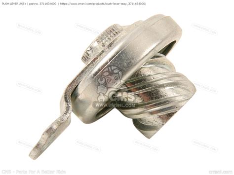 3711634000 Push Lever Assy Yamaha Buy The 371 16340 00 00 At Cmsnl