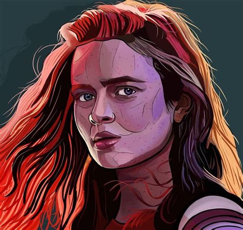 Stranger Things Max By Brooke Thompson Btillustrates Sadie Sink