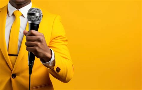 Premium Photo Presenter Background