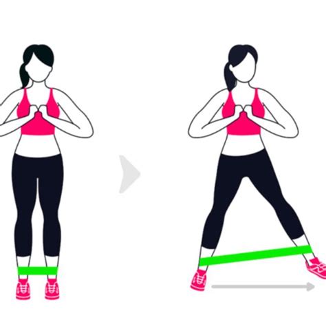 Lateral Band Walk By ꧁𝒩𝒶𝓉𝒽𝒶𝓁𝒾ℯ ꧂ ℒ𝒾𝓉𝒶𝓁𝒾ℯ𝓃 Exercise How To Skimble