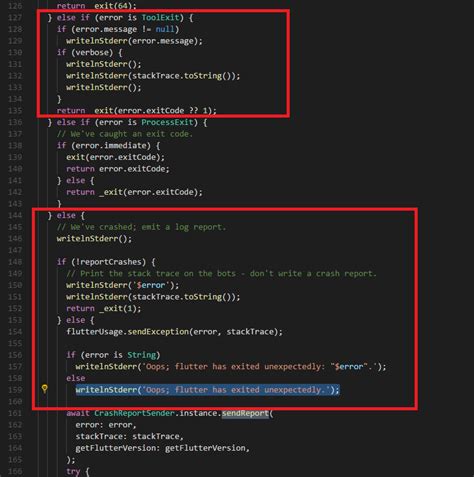 Dart Code Doesn T Surface Errors That Come Back From Flutter Run Eg Gradle Android Licence