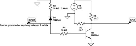 Detecting Ground On Gpio And Protect From Positive Voltage Electrical