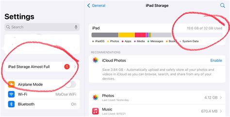some users see spurious storage almost full alerts in ios and ipados 15