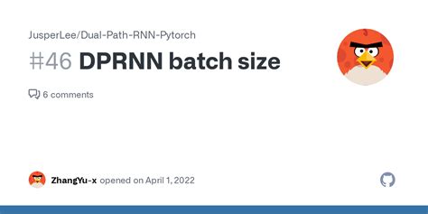 Dprnn Batch Size · Issue 46 · Jusperleedual Path Rnn Pytorch · Github