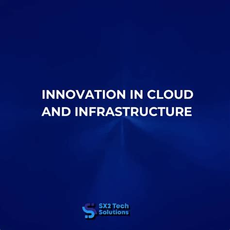 Cloudtransformation Infrastructure Innovation Cloudmigration Sx2 Tech Solutions