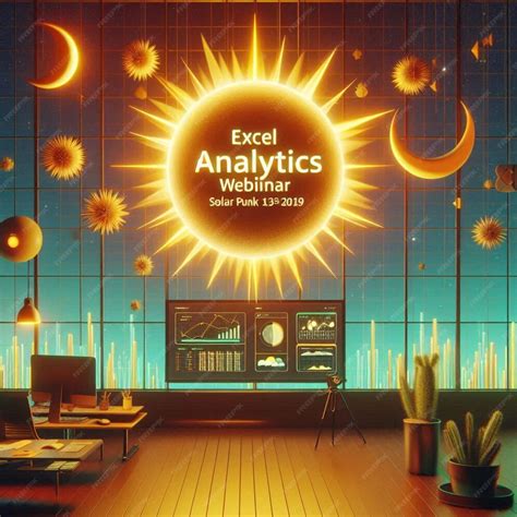 Excel Analytic A Poster For A Presentation Premium Ai Generated Image