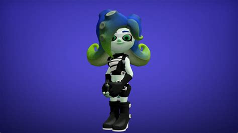 Mmd Dl Splatoon 2 Sanitized Octoling By Kirliateam On Deviantart