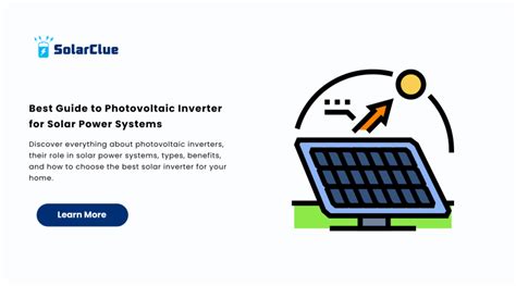 Best Guide To Photovoltaic Inverter For Solar Power Systems