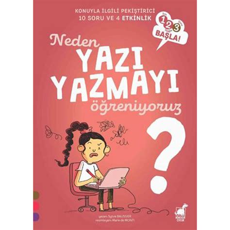 dinozor 1 2 3 başla serisi neden yazı yazmayı Öğreniyoruz