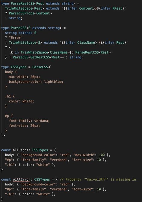 Alternatives And Detailed Information Of Awesome Template Literal Types