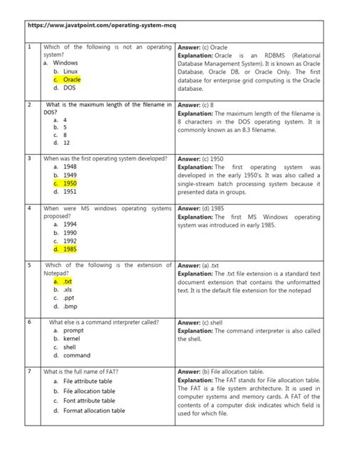 Opearting System Download Free Pdf Operating System Computer Data