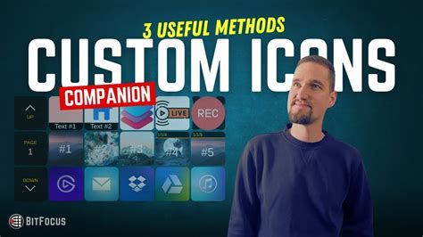 Custom Icons For Bitfocus Companion Enhance Your Panels With Style