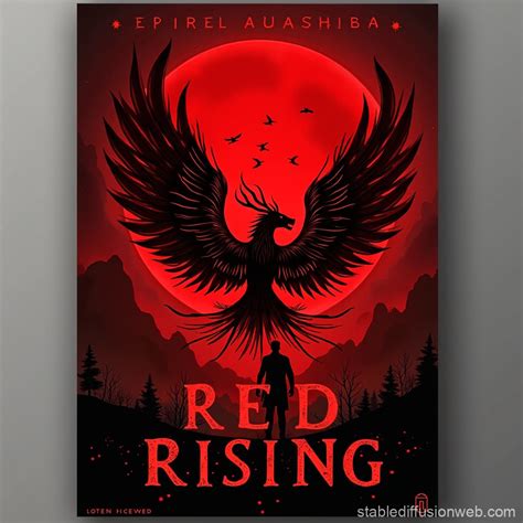 Red Rising Book Poster Cover Stable Diffusion Online