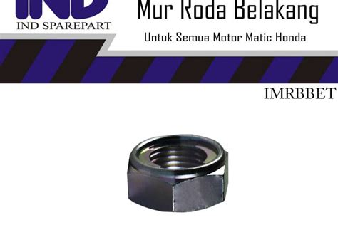 Ukuran Kunci Baut Roda Belakang Beat