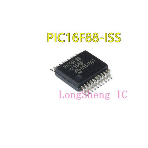 1pcs Pic16f88 Iss Ic Mcu Flash 4kx14 Eeprom 20ssop Pic16f88 I 16f88