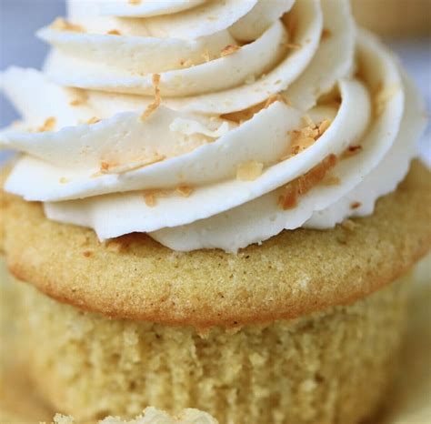 Lemon Coconut Cupcakes Gluten Free Dairy Free