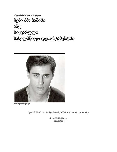 ჩემი ძმა ჰაშიში ანუ სიყვარული სახელმწიფო დეპარტამენტში