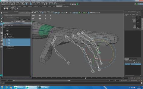 Animatedcreativeandreamcswan Maya Rigging Joint Creation And Axis