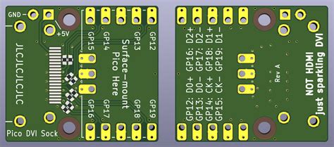 Raspberry Pi Pico Dvi Sock Adds Video Output To Your Pico Toms Hardware