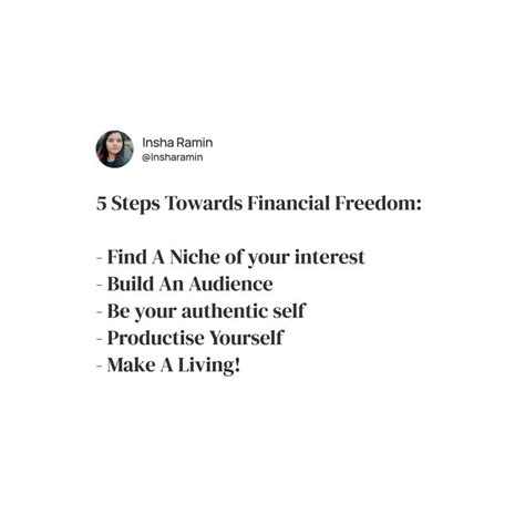 Insha Ramin On Linkedin Personalbranding Creators Financialfreedom Developercommunity