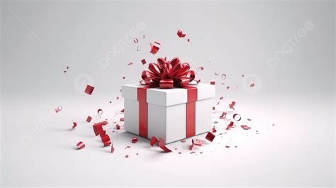 흰색 배경에 크리스마스와 새해 축하를 위한 3d 렌더링의 리본이 있는 선물 상자 흰색 선물 상자 핑크 선물 빨간 선물 배경
