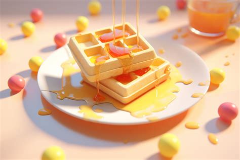 华夫饼素材图片下载 红动中国