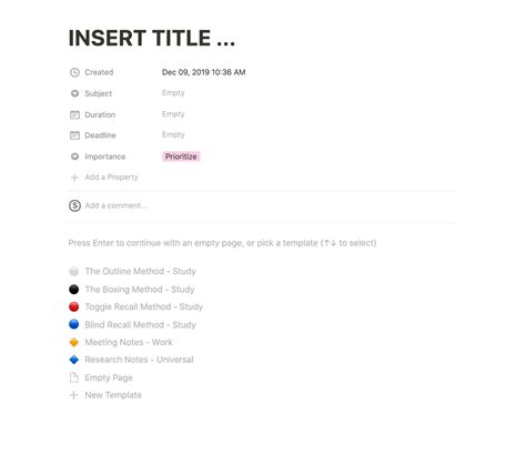 All About The Template Button In Notion Red Gregory