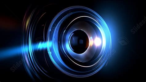 Blue Light Effect Poster Wind Internet Texture Powerpoint Background For Free Download Slidesdocs