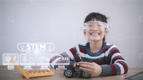 Stem Education Concept Stem Science Technology Engineering Math Sci Tech Tech Education