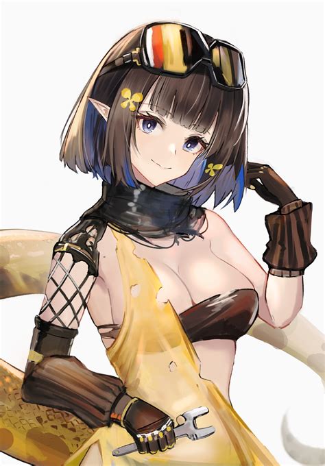 Eunectes Arknights Drawn By Emakuguiema Danbooru