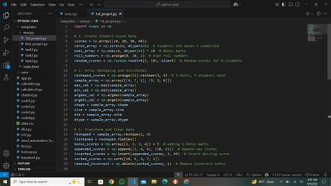 Numpy Python Datascience Learningjourney Commitment Growthmindset