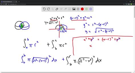 find the volume common to two spheres each with radius r if the
