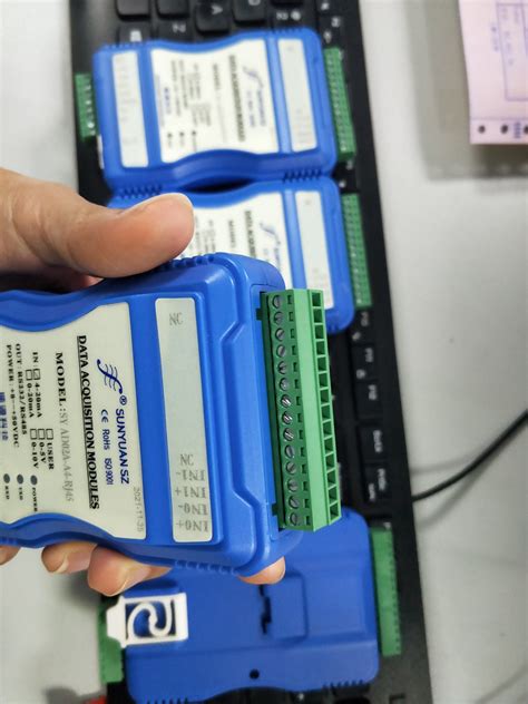 2 Channels Analog To RS485 16bit Ad 4 20mA To RS 485 Converter 16bit Ad And Analog To RS485