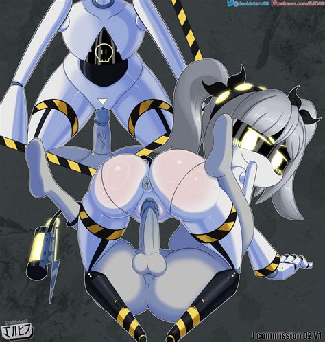 Rule 34 Anon Anus Blush Commission Digital Media Artwork Disassembly Drone Female Grey Hair