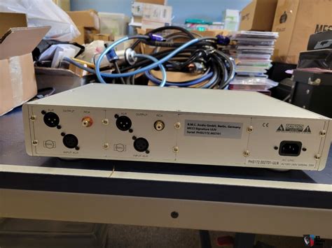 B M C MCCI Signature ULN Phonostage Transimpedance V Input Photo US Audio