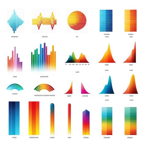 Premium Vector Frequency Vector Set White Background Isolated A High