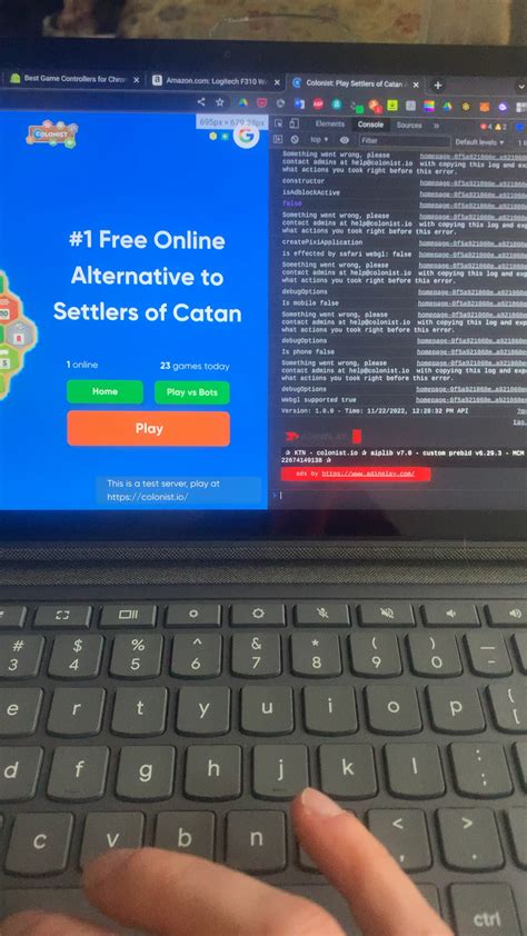 Chromebook Issue Updated Video With Console Log Rcolonist