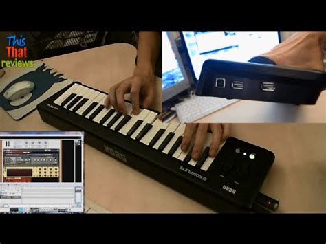 Korg MicroKEY Easy To Use MIDI Keyboard With Solid Keys USB