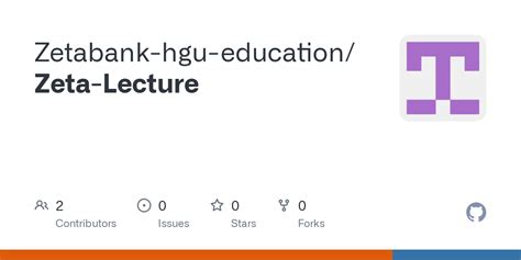 Github Zetabank Hgu Educationzeta Lecture