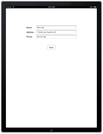 Data Persistence On The IPad Using Archiving With IOS 4 Xcode 4