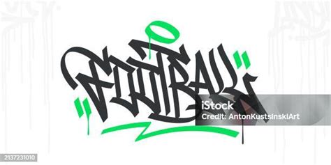 추상 힙합 손으로 쓰여진 도시 거리 예술 낙서 스타일 단어 축구 벡터 일러스트 레이 션 0명에 대한 스톡 벡터 아트 및 기타 이미지 0명 Championship 거리