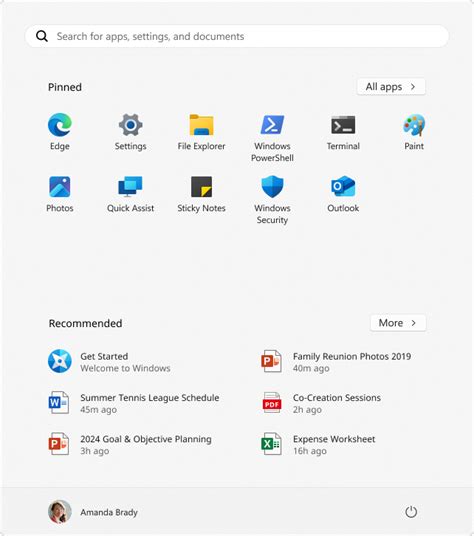 customize the start layout for managed windows devices microsoft learn