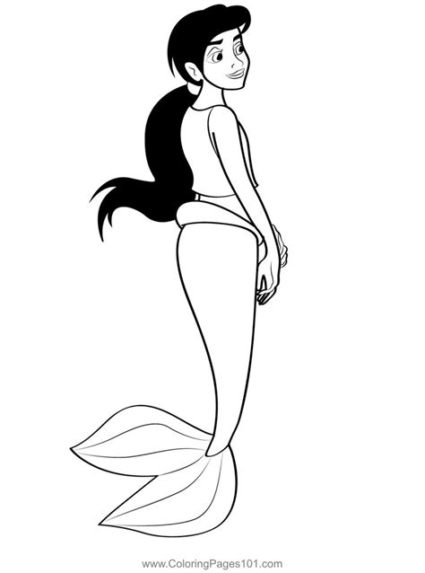 Little Mermaid 2 Ariel And Melody Coloring Pages 2025 Little Mermaid 2 Ariel And Melody Coloring Pages 2025