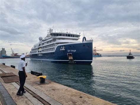 A CRUISE SHIP CALLS AT THE PORT OF POINTE NOIRE Maritimafrica