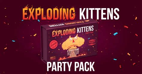 How To Play Exploding Kittens Party Pack Ultraboardgames